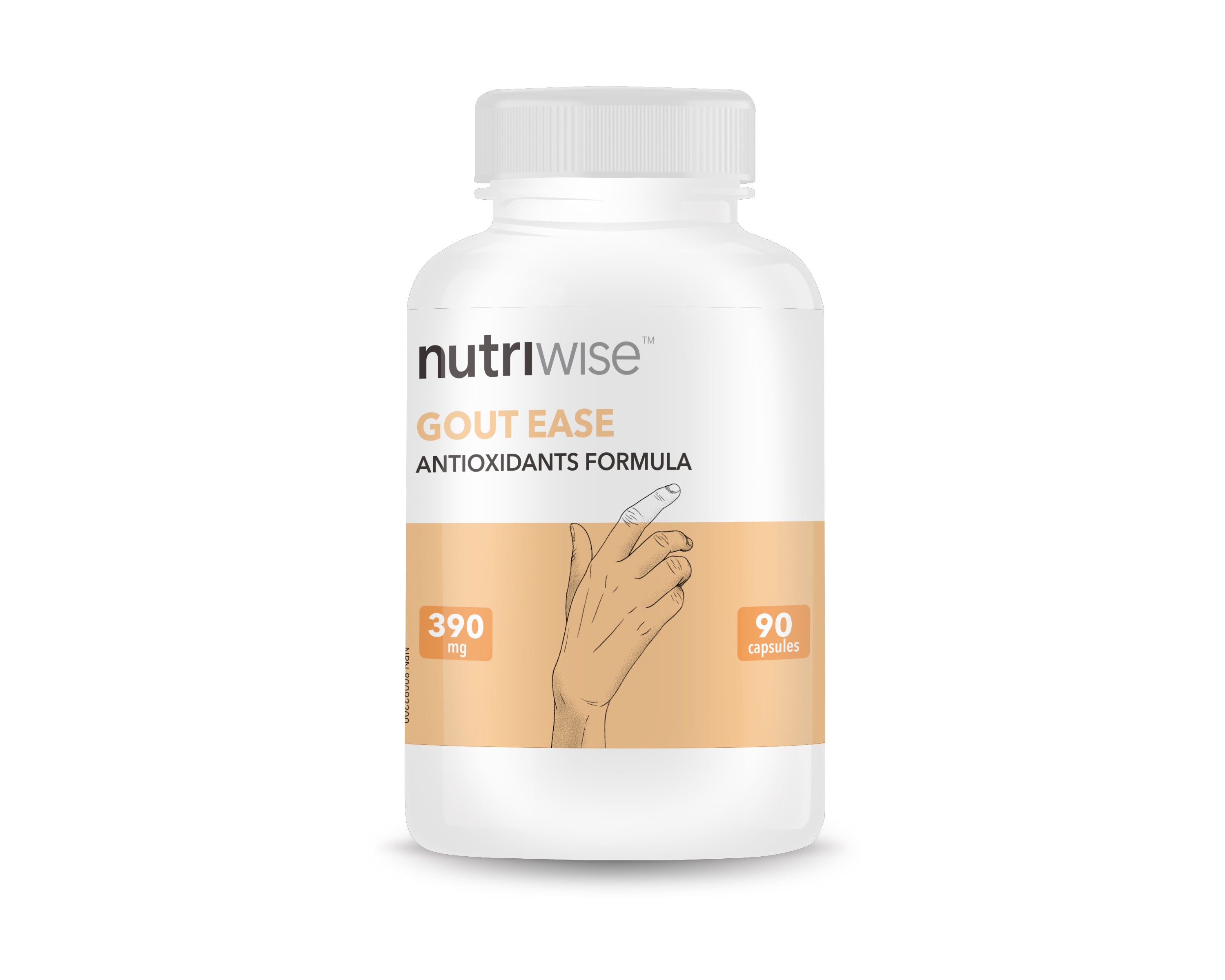 Nutriwise Gout Ease (Uric Acid Support) 90 Capsules – Easy Way 温拿健康食品